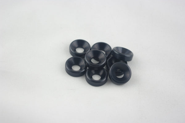 BLACK M8 OR M6 FLAT HEAD FLUSH WASHER- HONDA RUCKUS